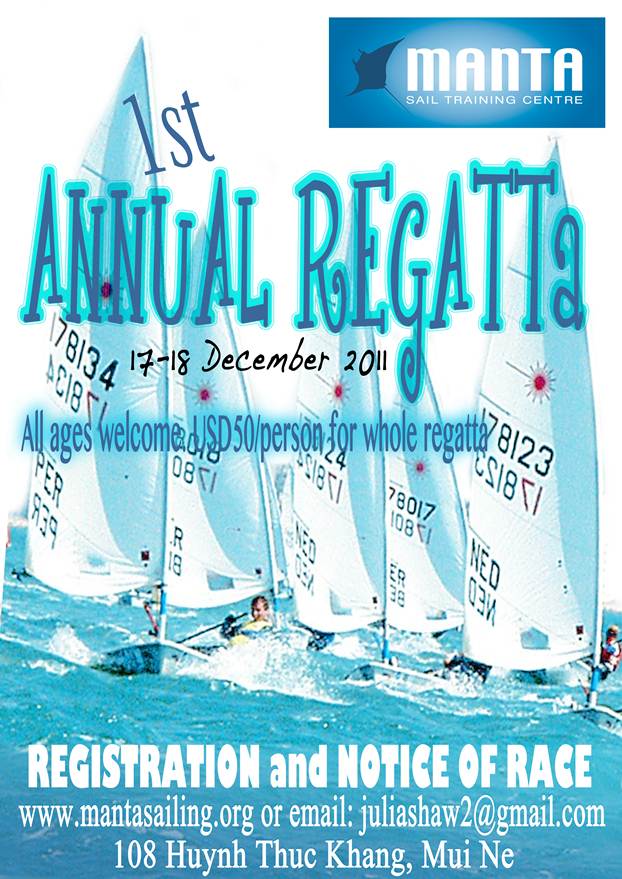 MANTA's 1st annual regatta - MANTA Sail Training Centre